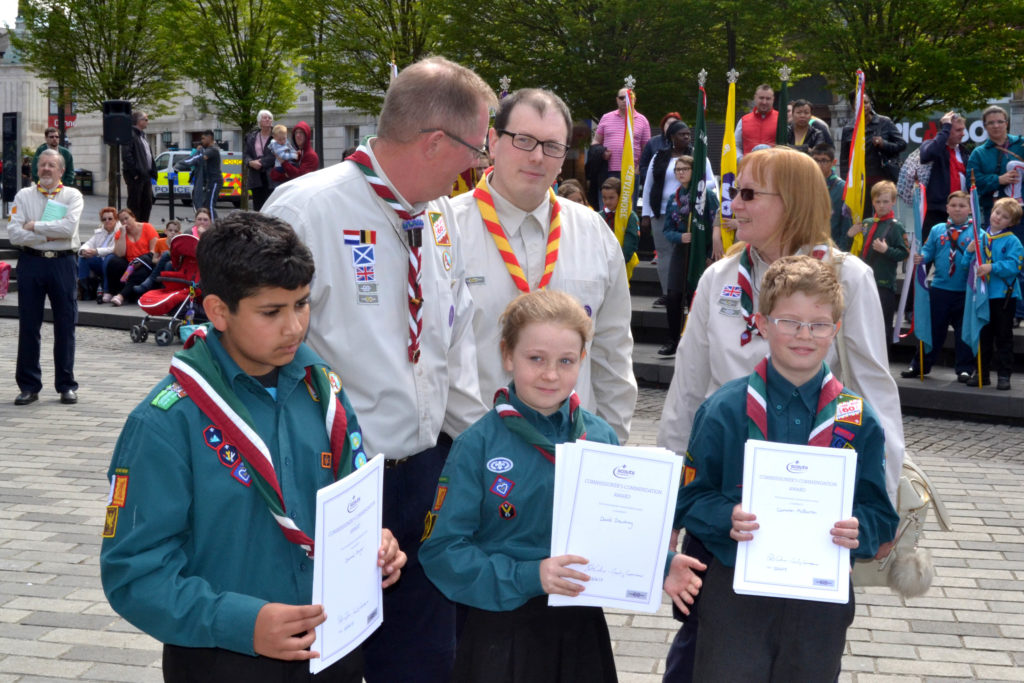 Luton Scouts celebrate St George in style | Falkes (Luton) District