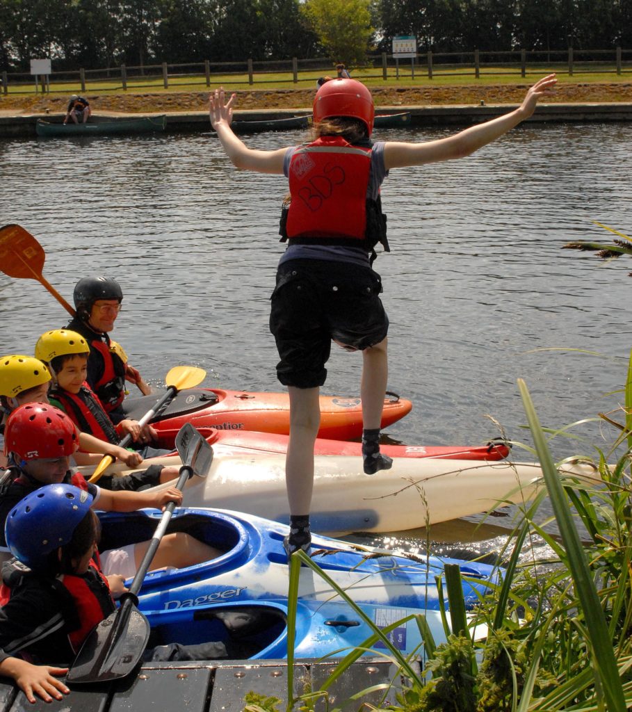 Scout-leap-at-Great-Barford | Falkes (Luton) District